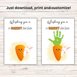 Easter Bunny Handprint Art, Kids Spring Classroom Handmade Crafts ...