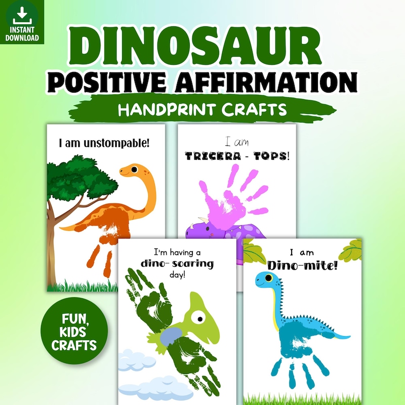 Dinosaur Art Kit - Etsy