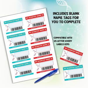 Whats Your Scientist Name Party Game for Kids, Science Name Generator ...