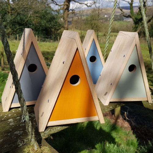 Real Bark Bird Box. Real Tree Bird Box Made From Reclaimed - Etsy