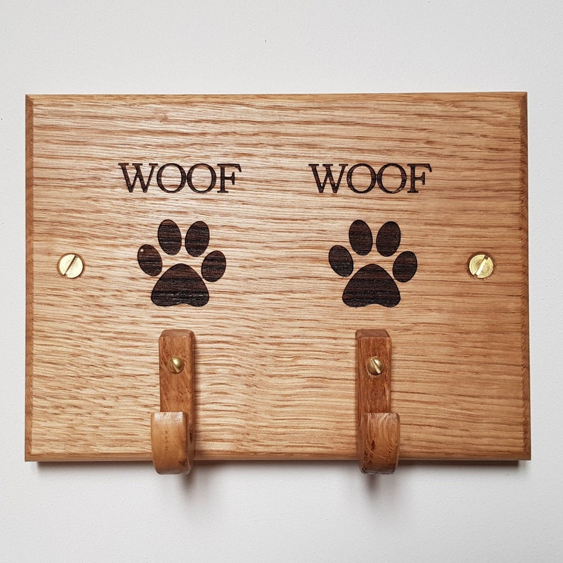 Personalised Lead Hook Dog Lead Hook Dog Leash Holder | Etsy