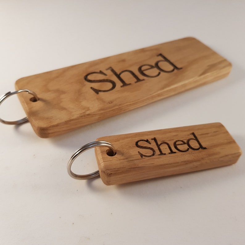 Large Oak Key-ring | Etsy UK