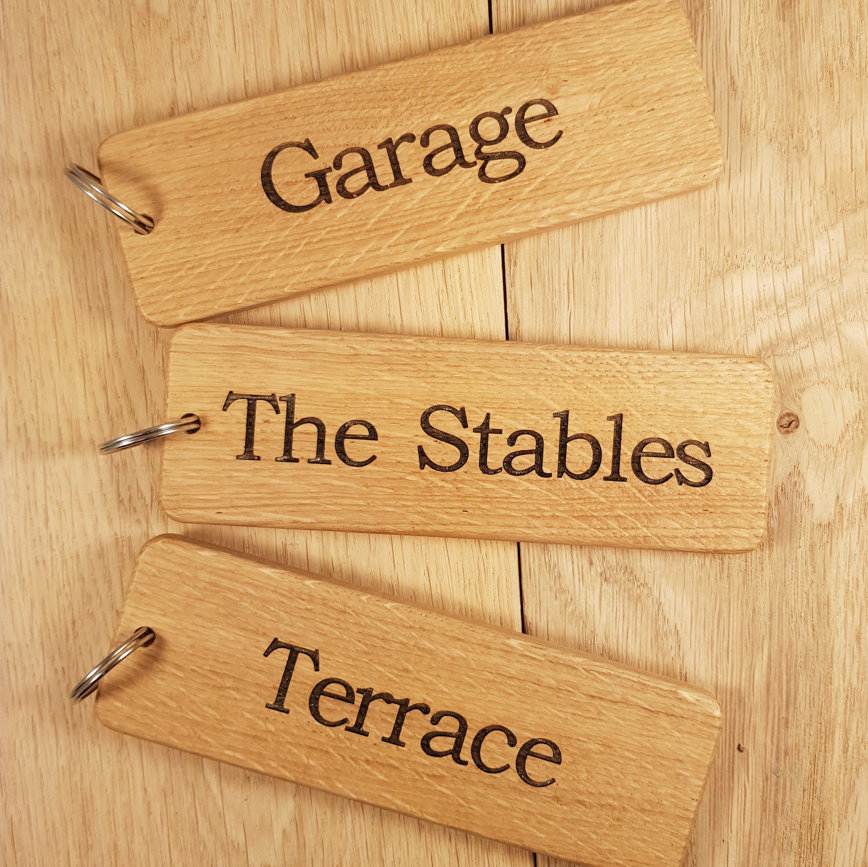 Large Oak Key-Ring | Etsy