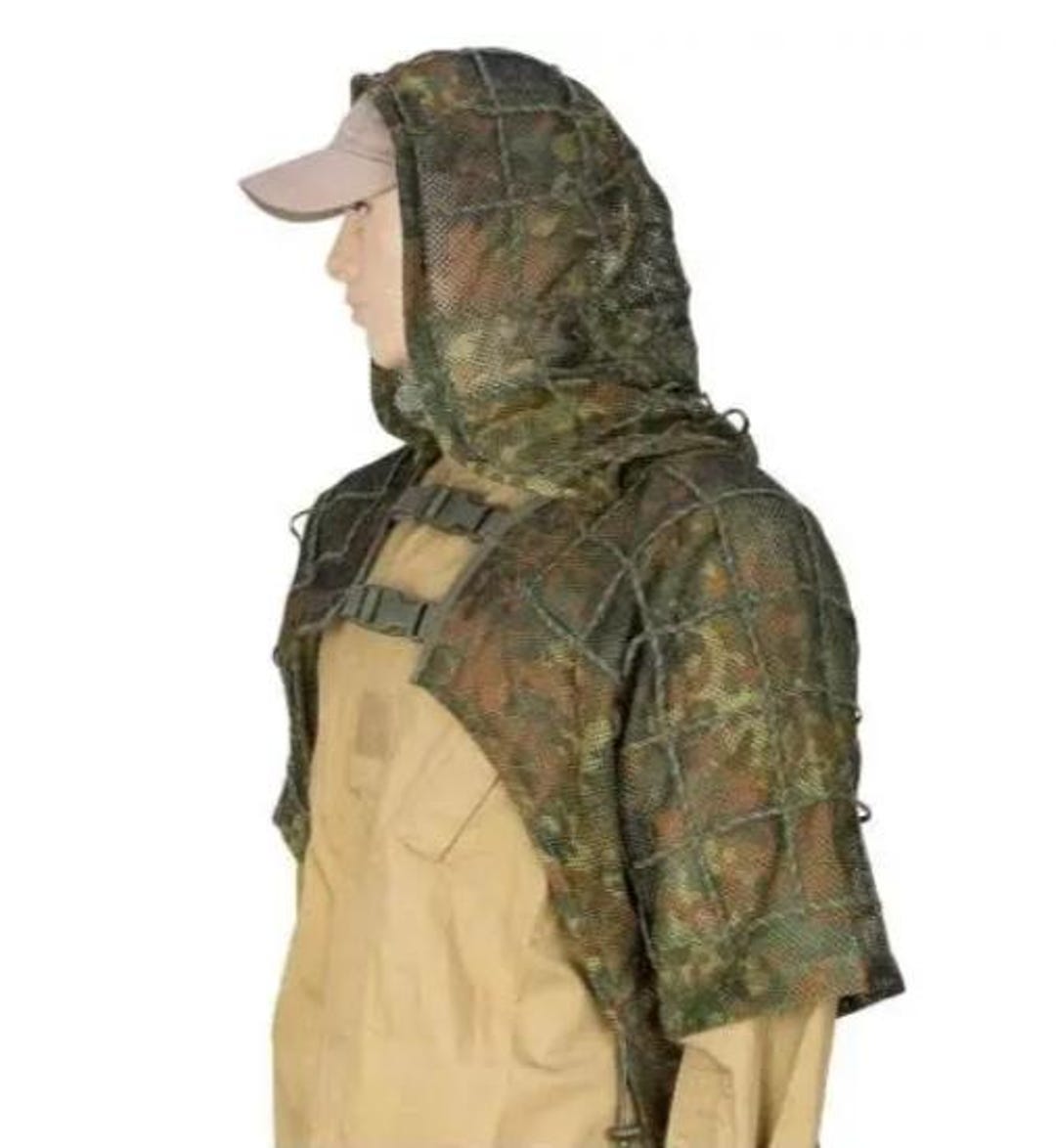 Sniper Cape Ghillie Cloak Tactical Camouflage Poncho for Snipers & Drone Operators - Etsy