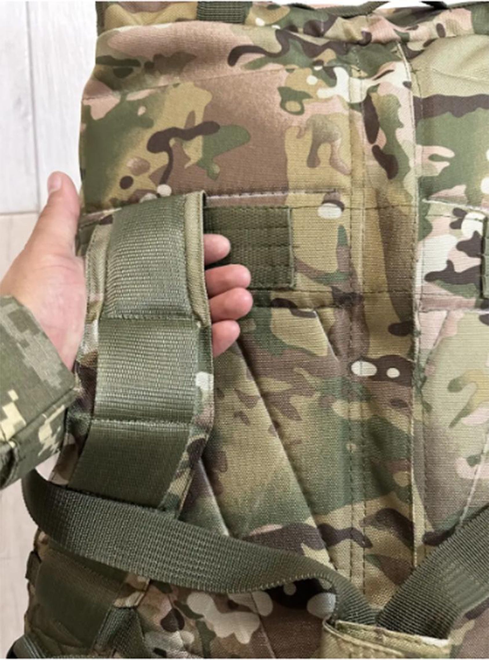 Reinforced Military Duffle Bag Backpack | 130L Tactical Gear | Cordura ...
