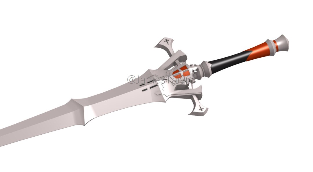 FINAL FANTASY XVI - Clive Invictus Sword 3D Model Stl File - Etsy