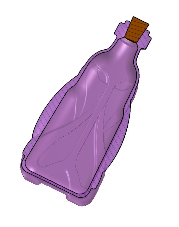 Frieren - Beyond Journey's End - Potion Dissolves Cloth Bottle (STL ...