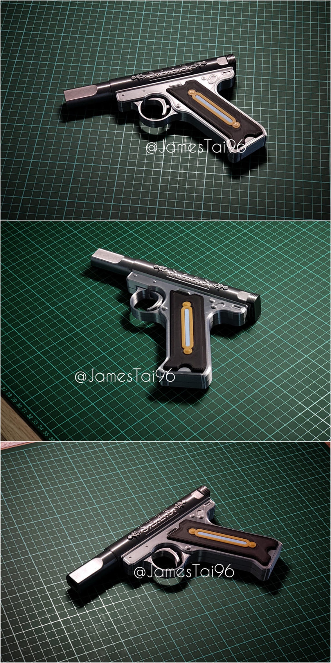 Persona 3 Evoker Gun Prop 3D Model STL File - Etsy