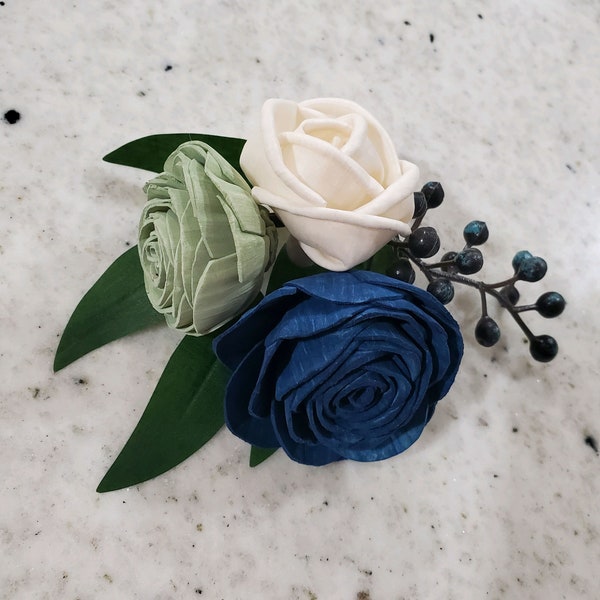 Green Flowers Cake Topper - Etsy