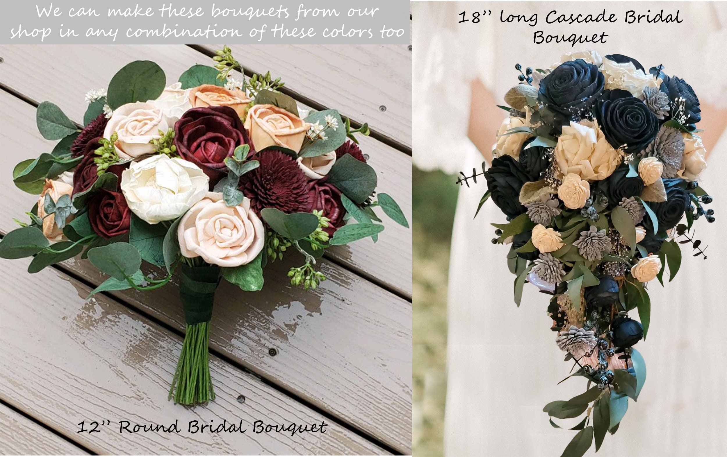 Forest Green Rose Boutonniere, BOHO Eucalyptus Sola Wood Wedding Flowers Father of the Bride ...