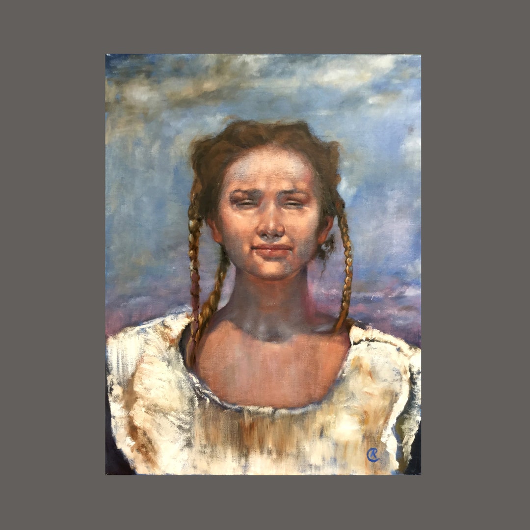 Art, Wall Art, Reproduction of a Work by Odd Nerdrum, Realistic ...