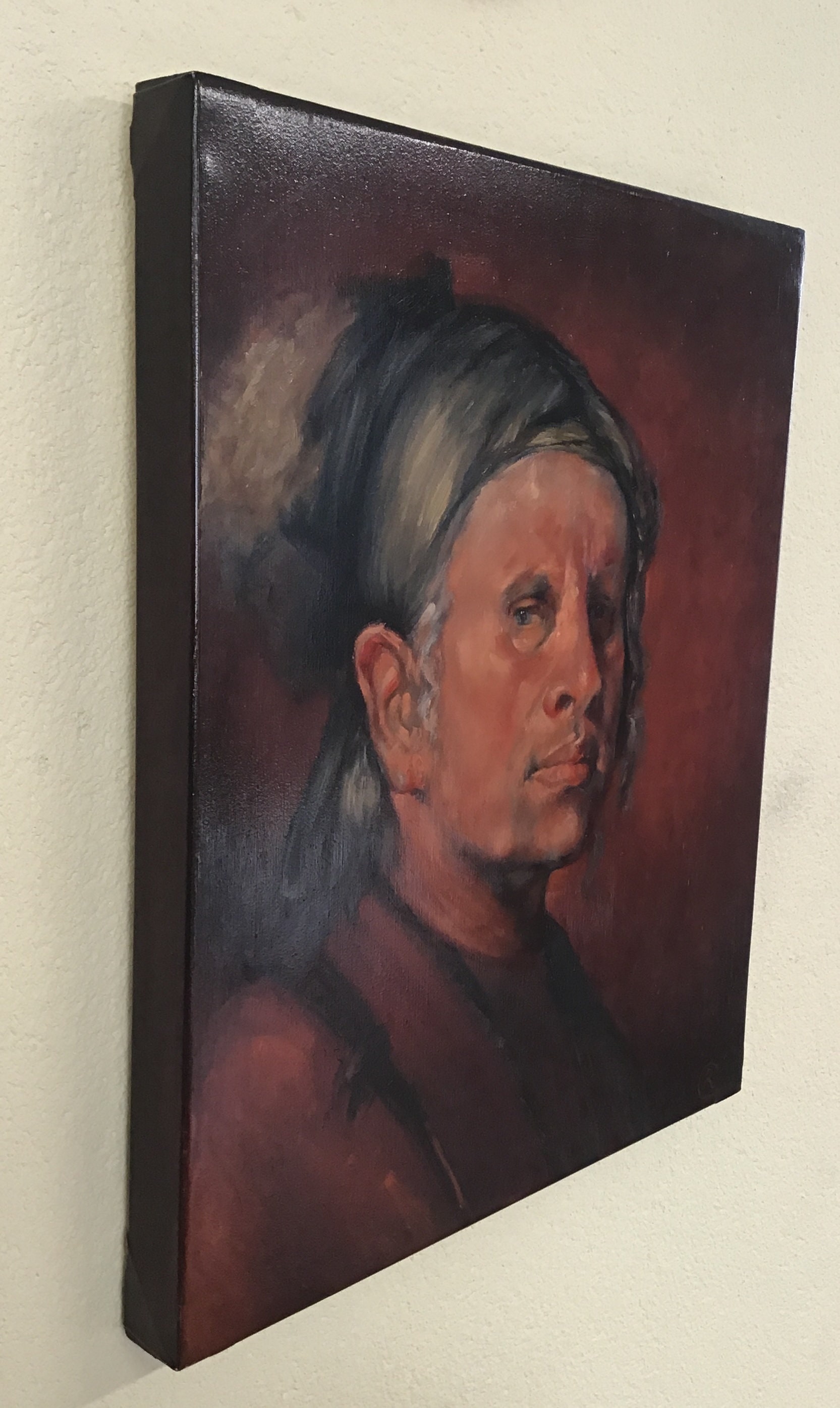 Art Reproduction Odd Nerdrum Self Portrait Realistic - Etsy UK