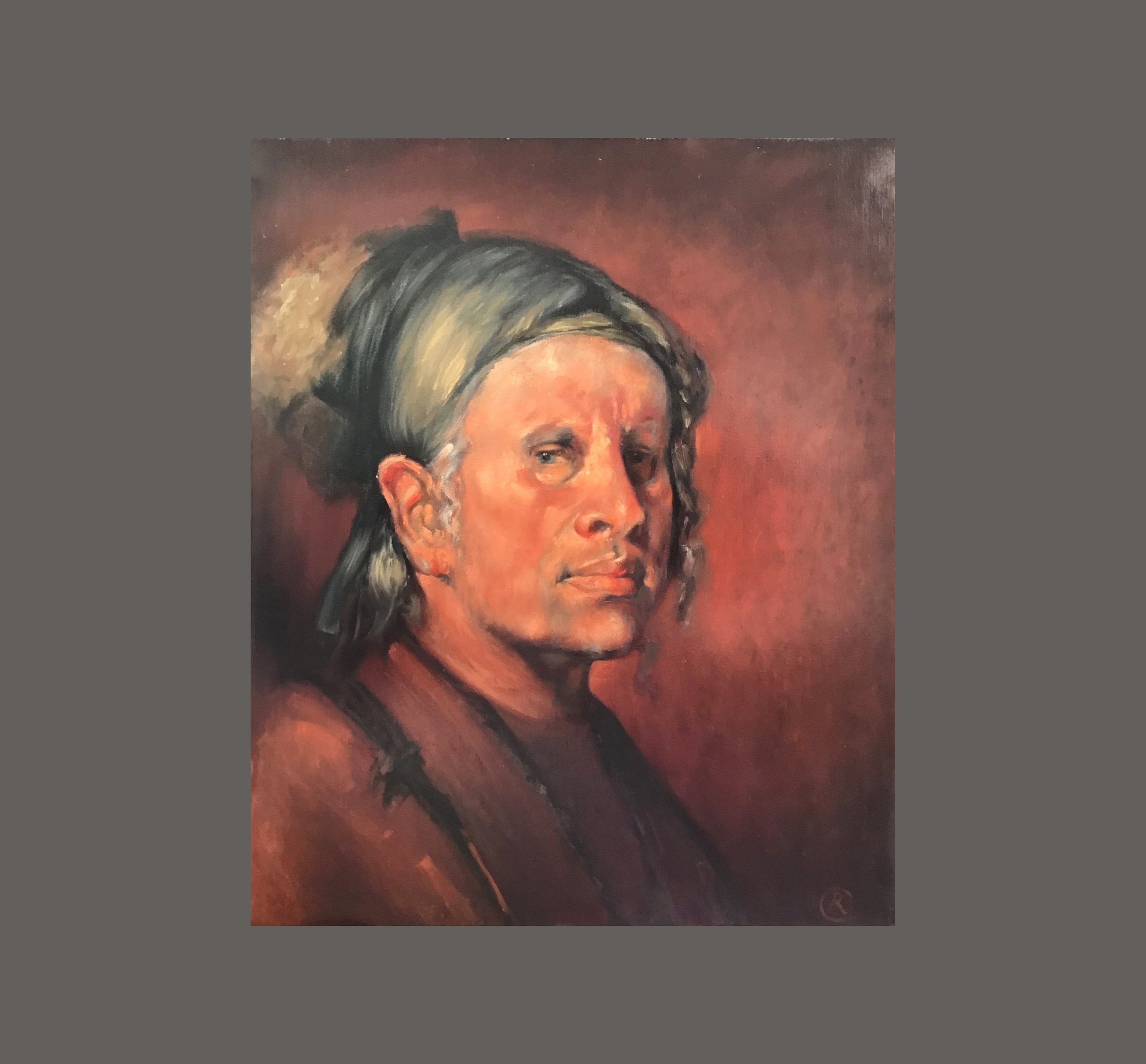 Art, Reproduction, Odd Nerdrum Self Portrait, Realistic Painting ...