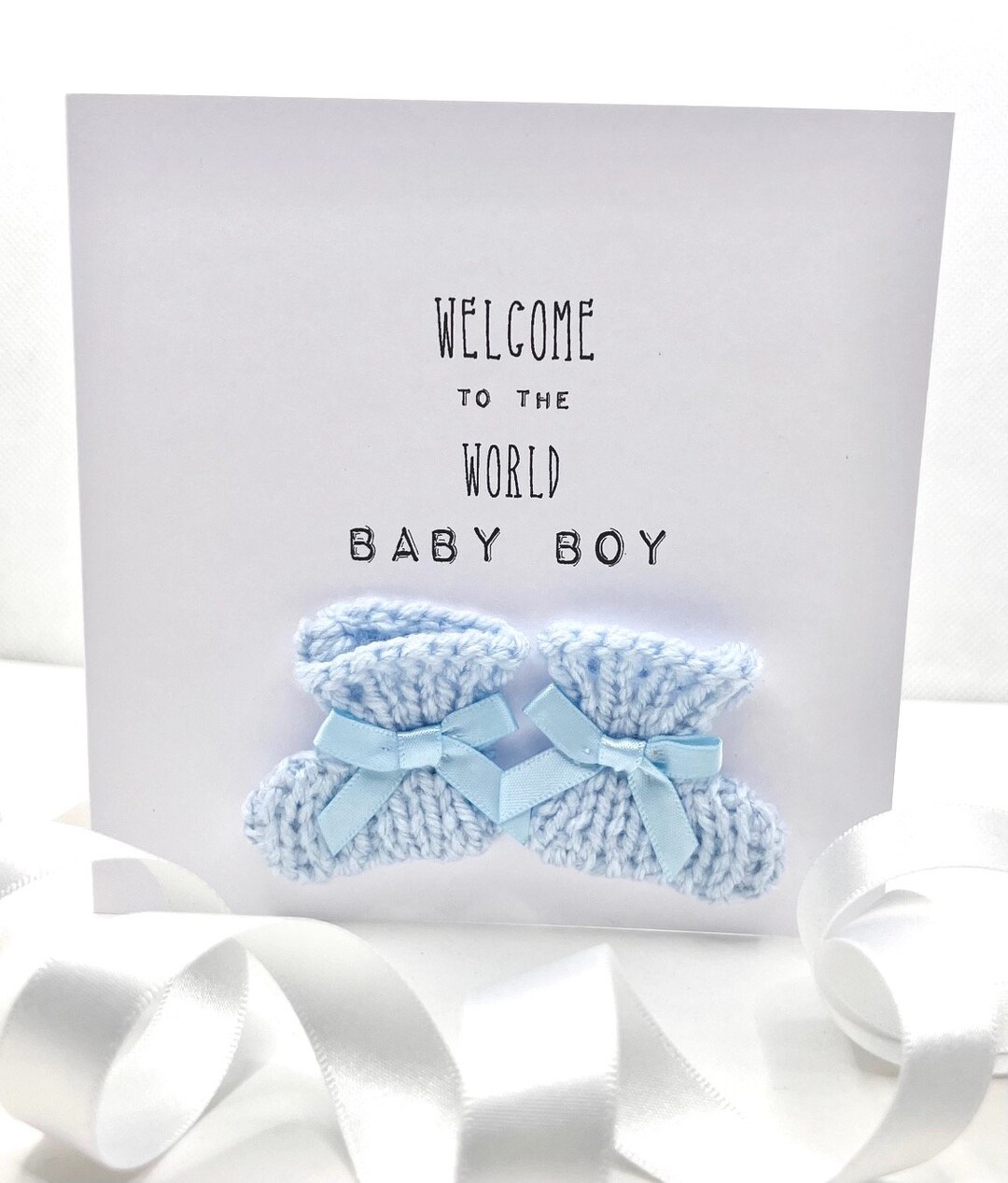 Hand Made New Baby Girl or Baby Boy With Nappy Pins / Baby Feet ...