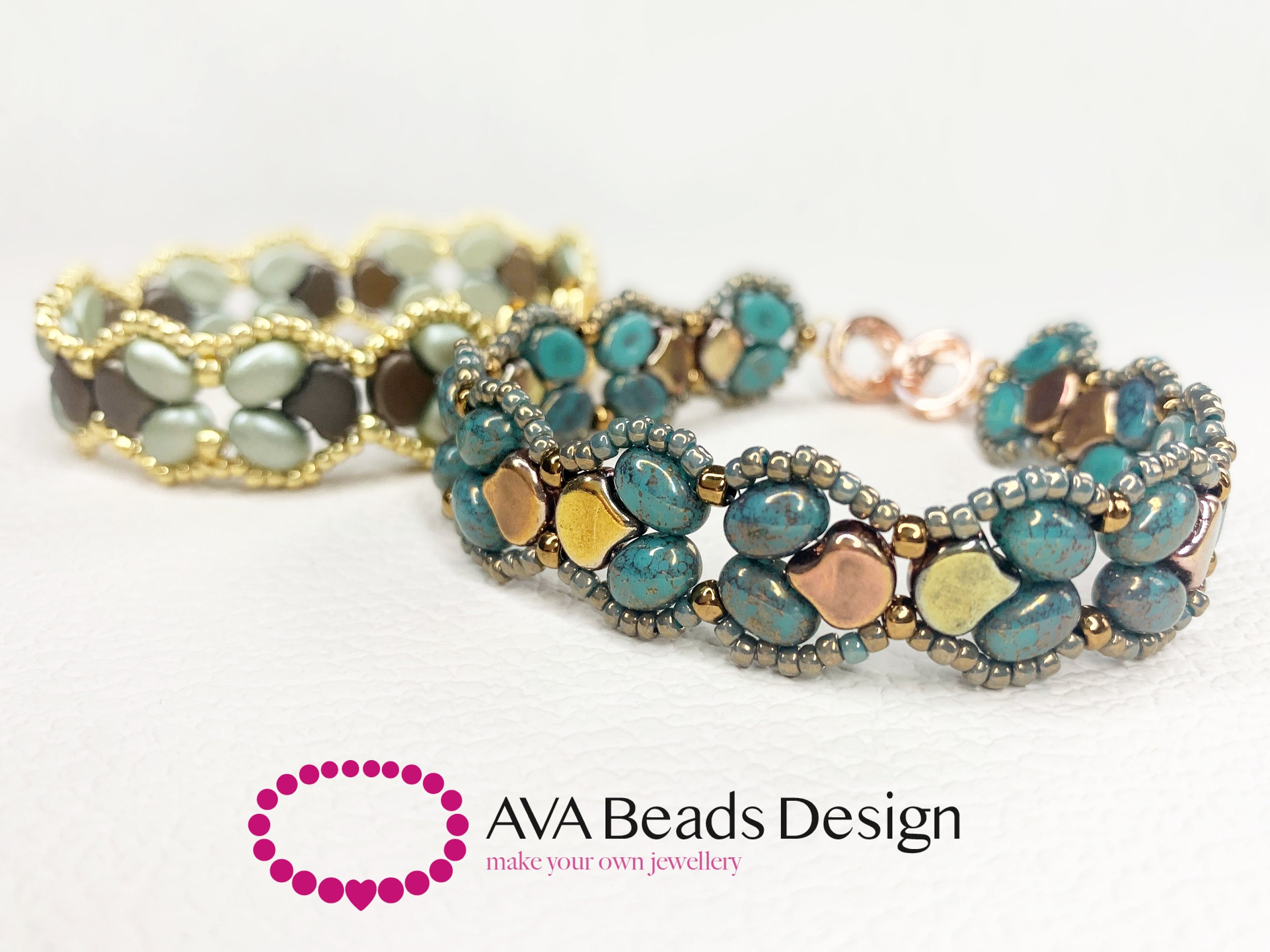 Beaded Bracelet Tutorial ,step by Step Instructions for the Amory ...