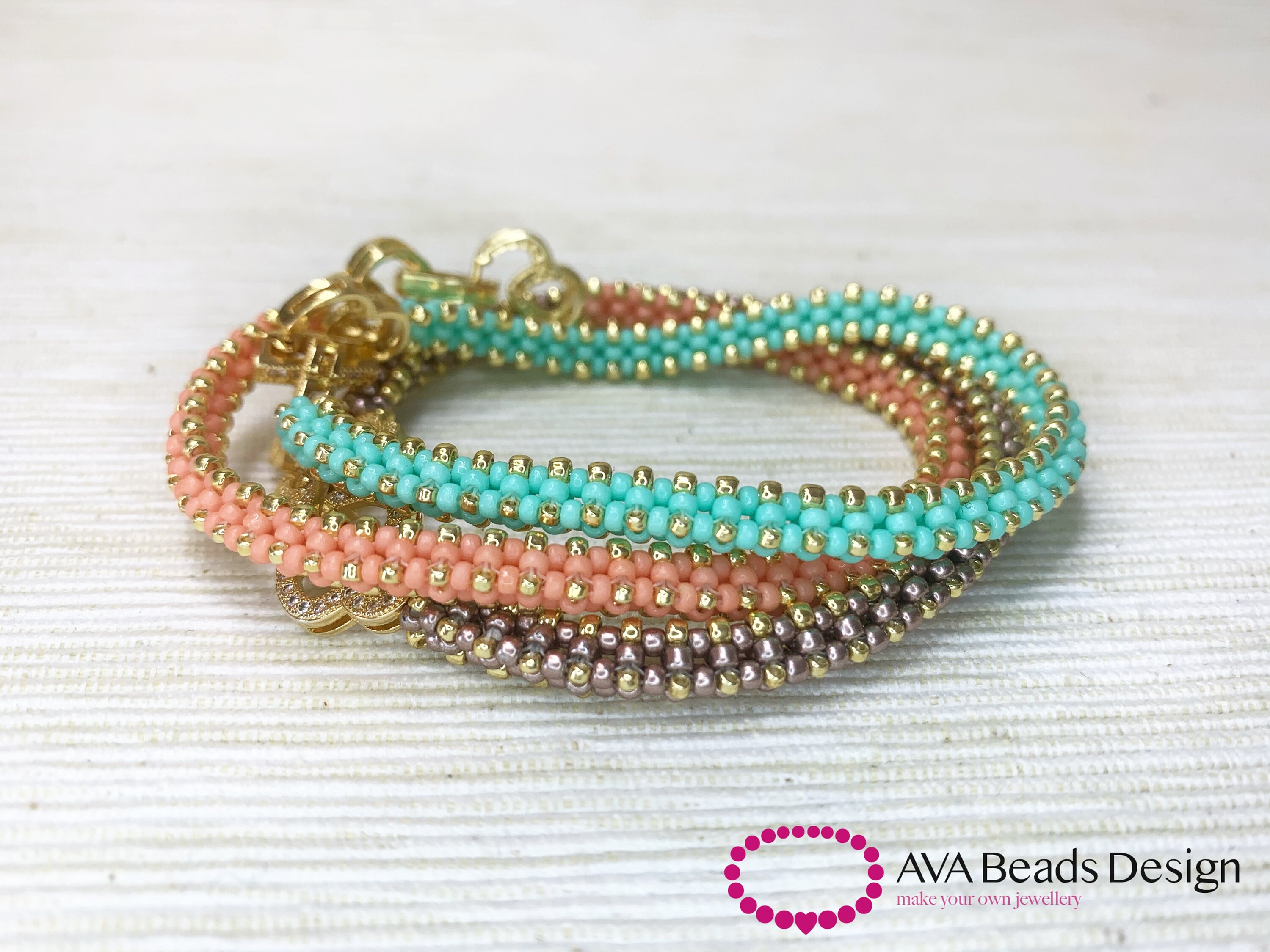 TUTORIAL / Pattern for ENDLESS Bracelet - Etsy