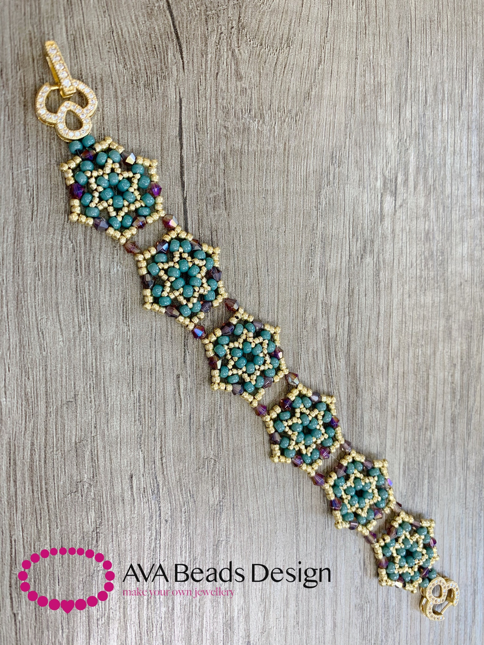 Pattern Tutorial to Make Starlight Set of Earrings and Bracelet - Etsy