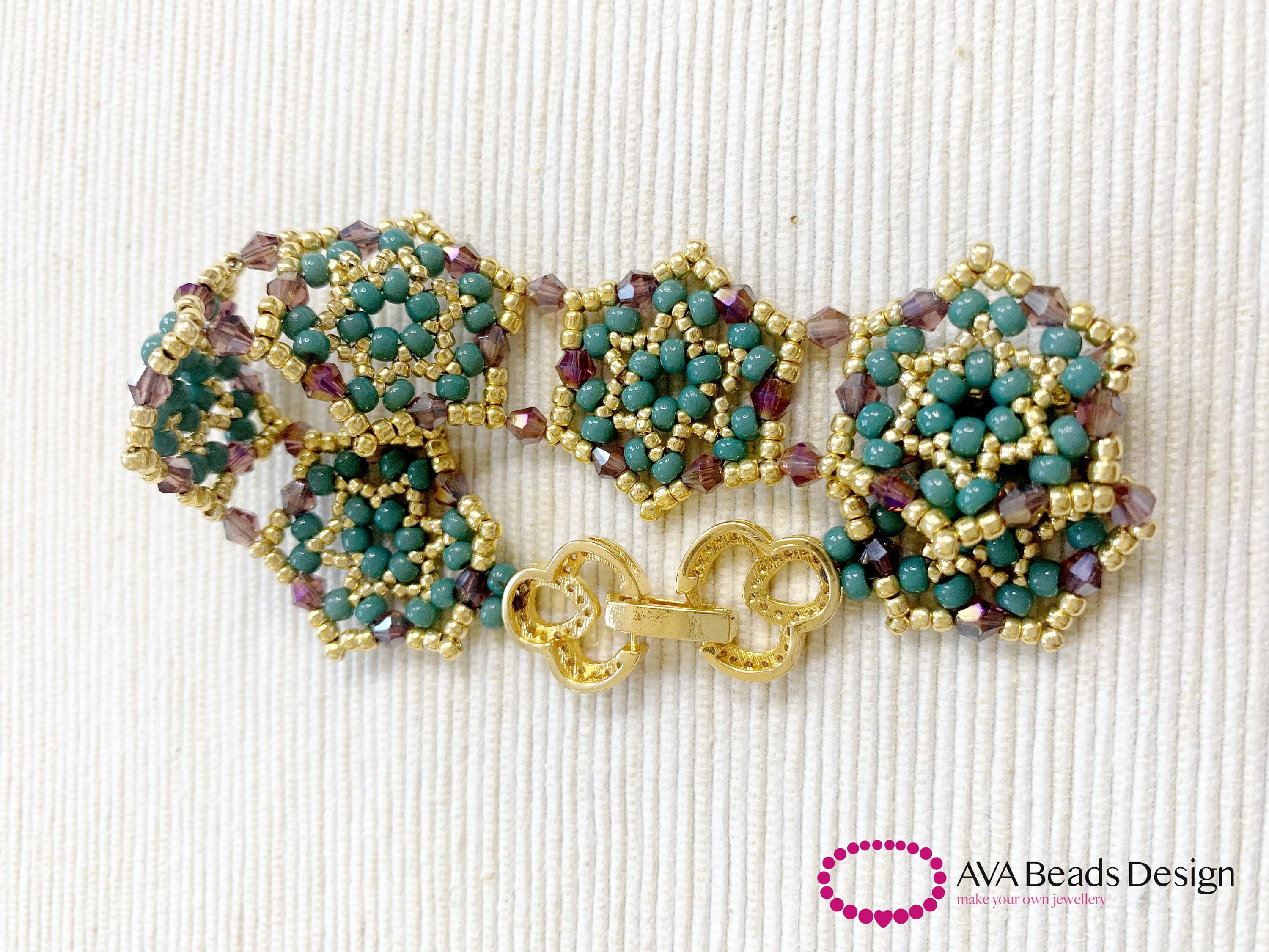 Pattern Tutorial to Make Starlight Set of Earrings and Bracelet - Etsy