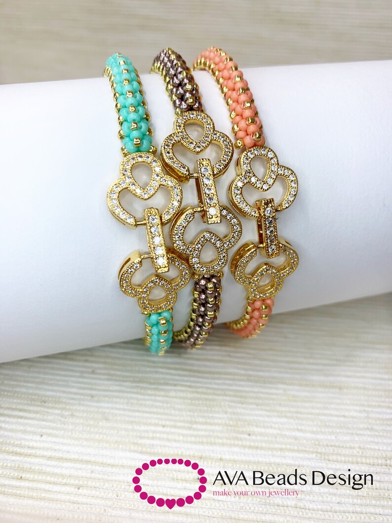 TUTORIAL / Pattern for ENDLESS Bracelet - Etsy