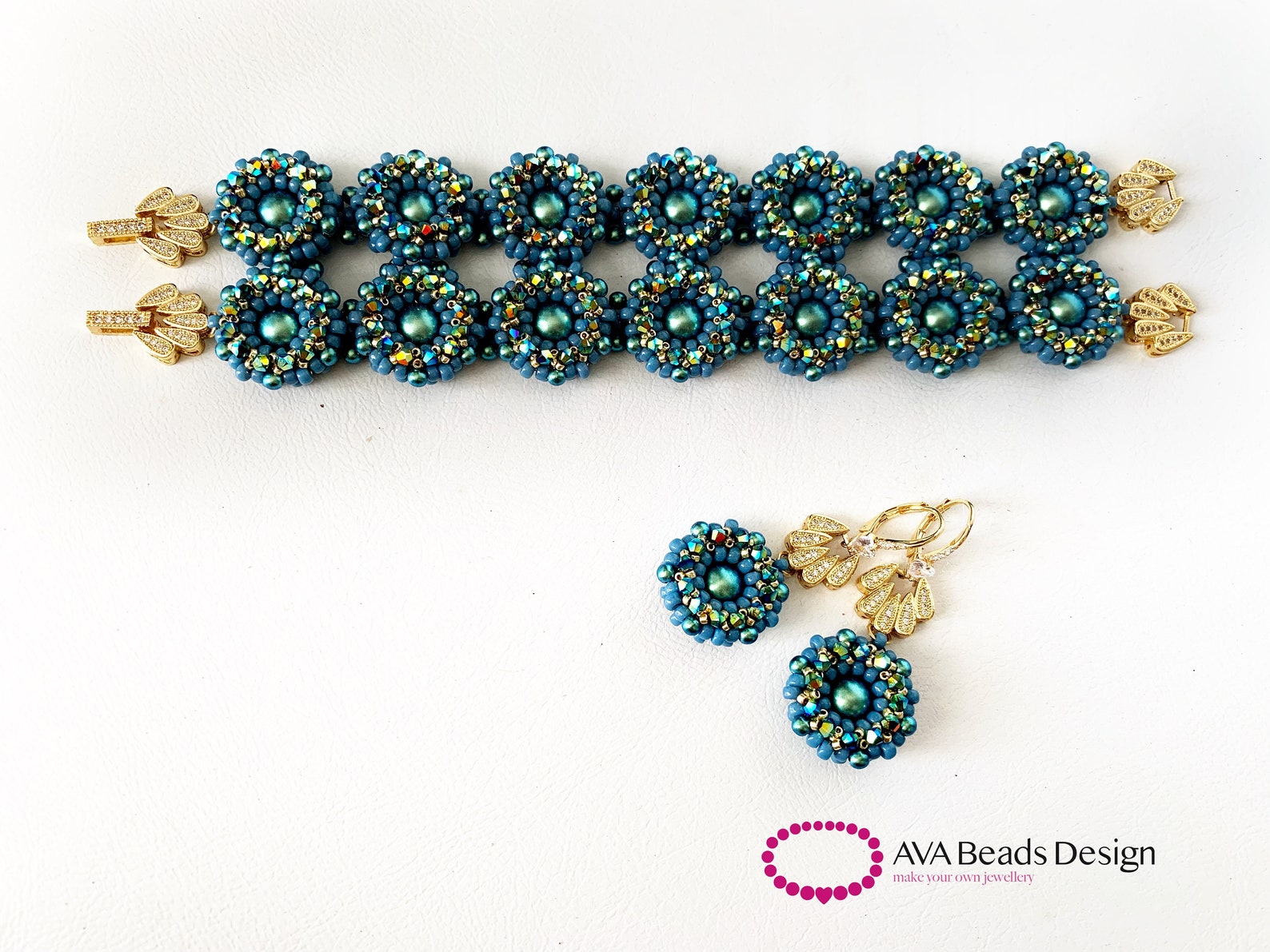 Ariel Bracelet Tutorial Beading Tutorial Bracelet Tutorial - Etsy