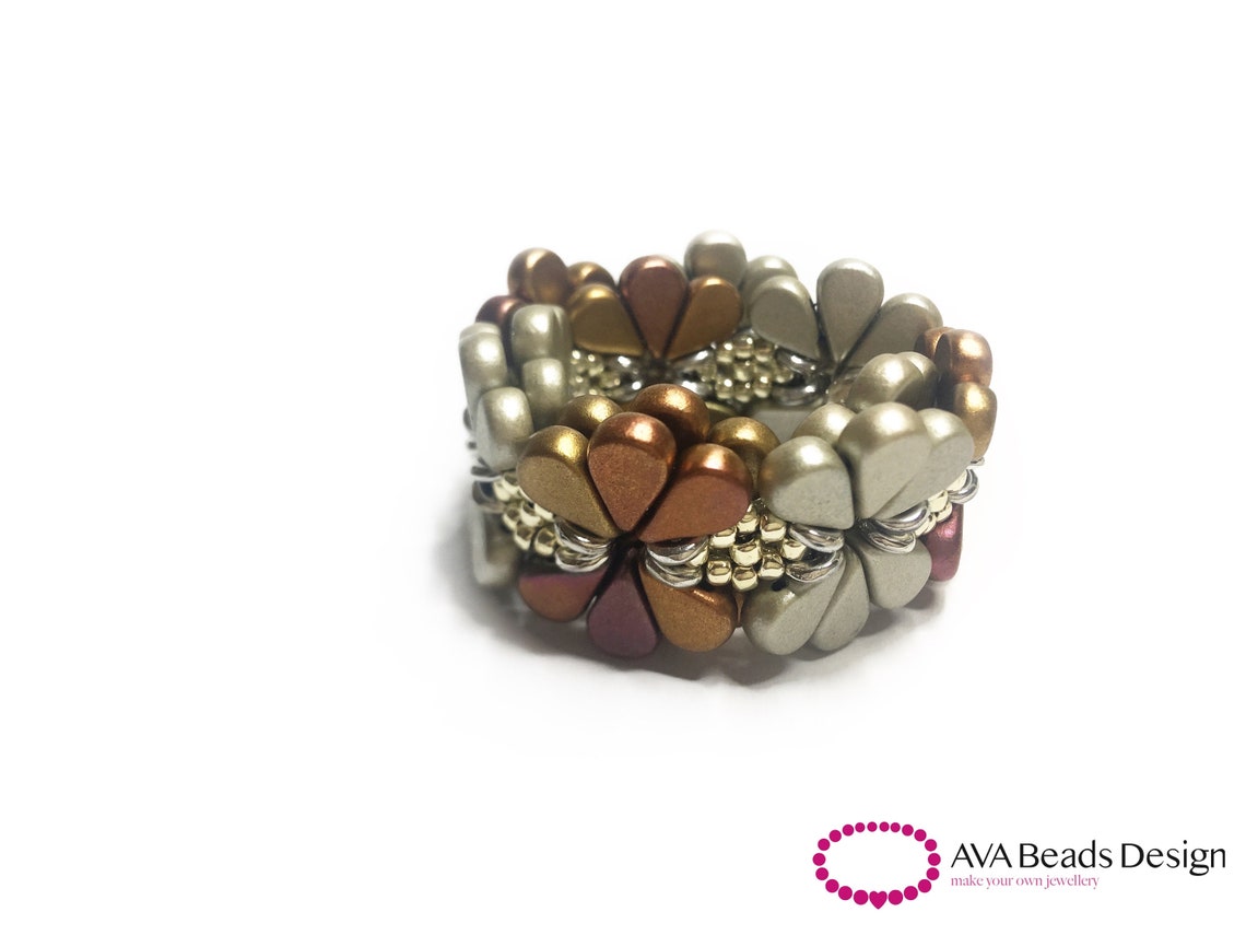 PDF Tutorial / Pattern for Making daisy Bracelet - Etsy