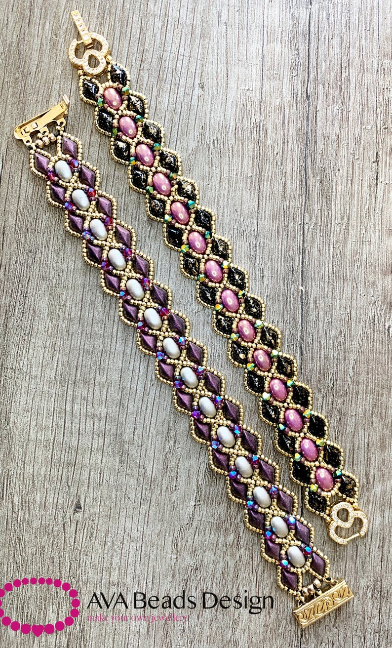 Tutorial / Pattern for the Nile Bracelet - Etsy