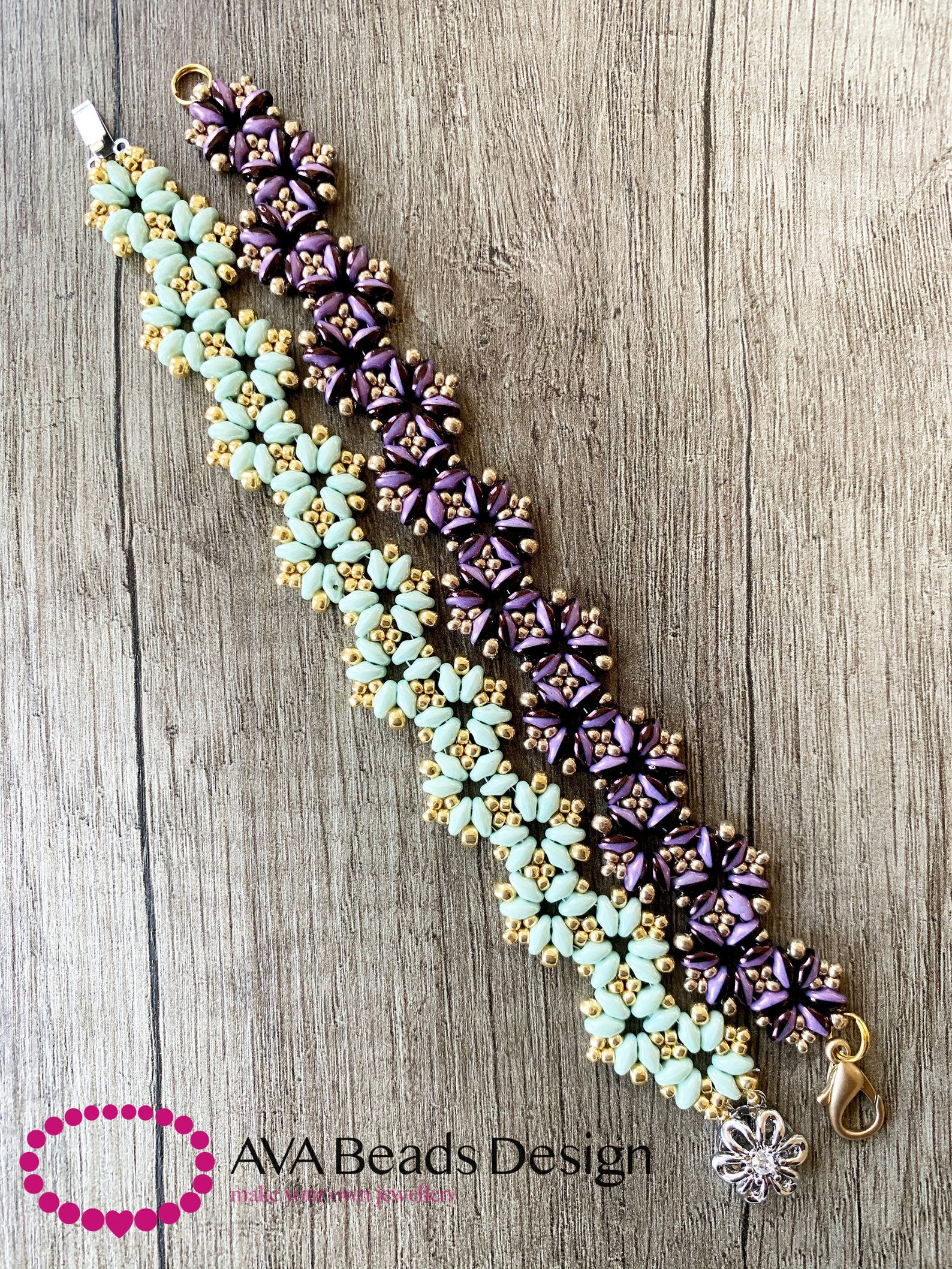 Pattern / Tutorial for the Clover Bracelet - Etsy