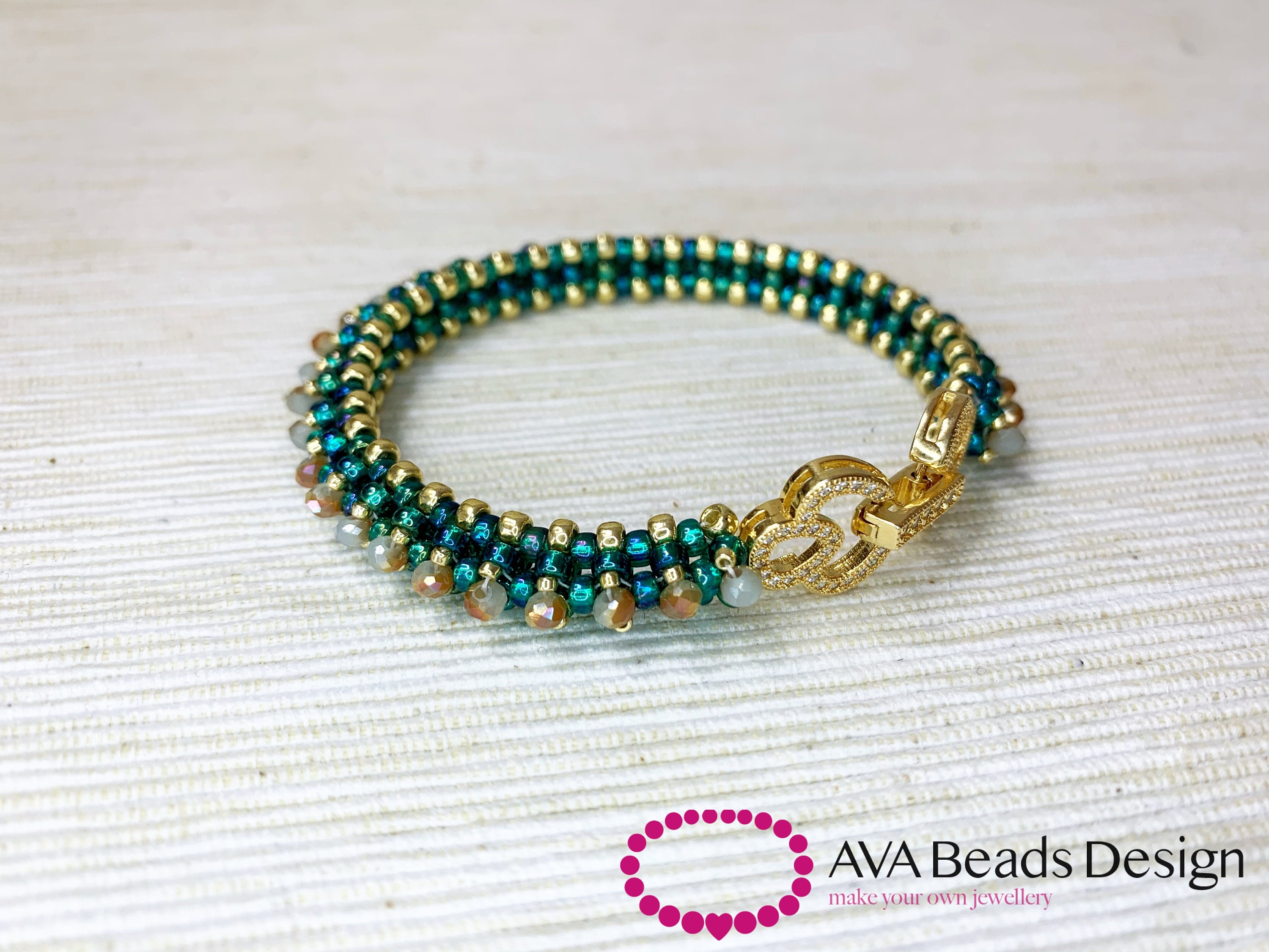 TUTORIAL / Pattern for ENDLESS Bracelet - Etsy