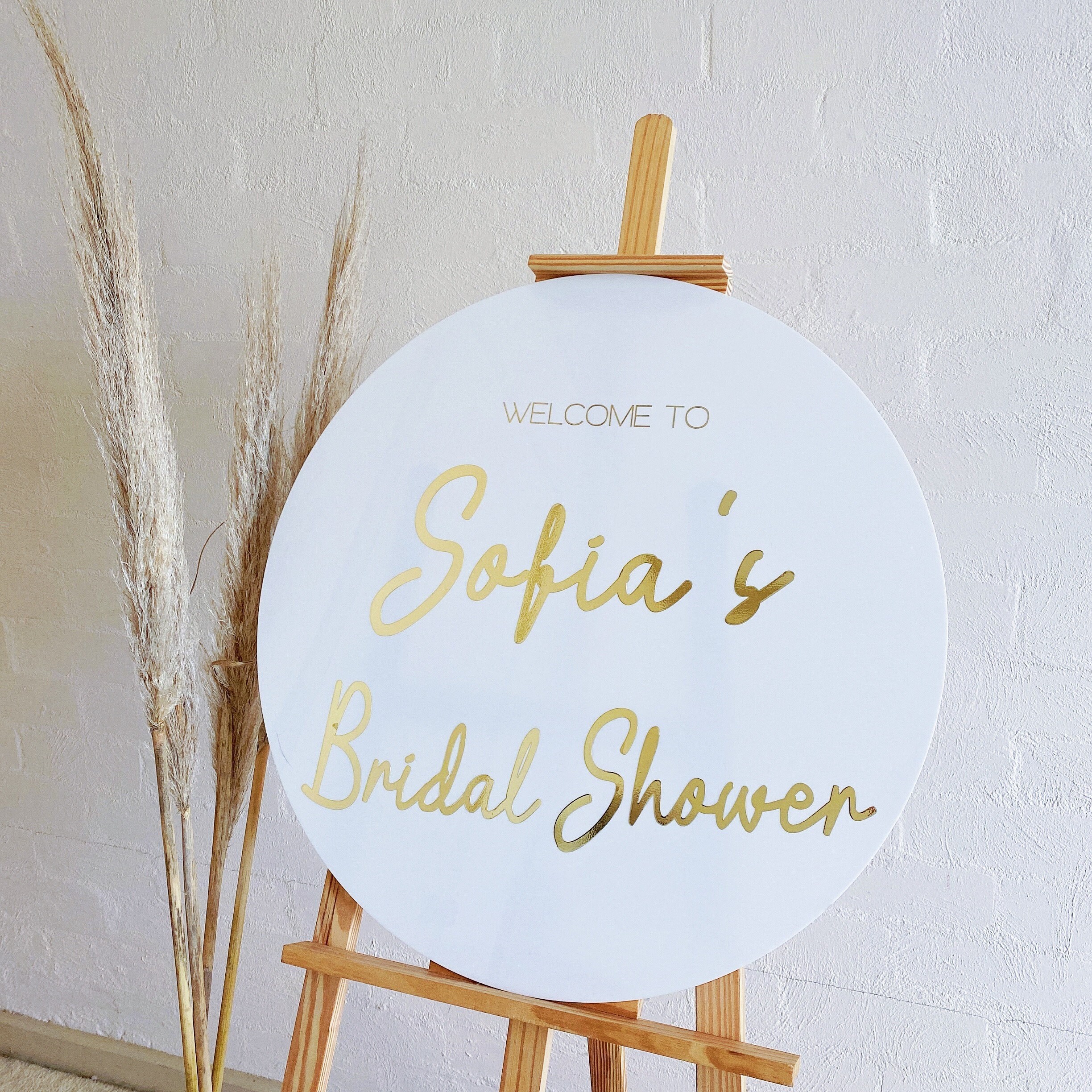 Personalized Round Acrylic Sign Custom Sign Birthday Sign - Etsy Australia