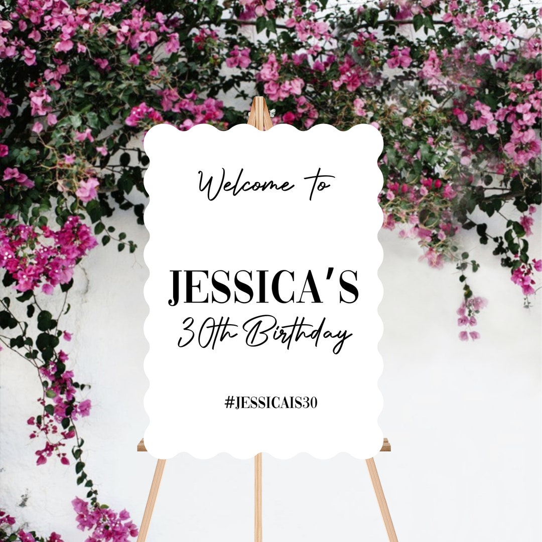 Wavy Welcome Sign custom Welcome Sign Acrylic Sign wedding - Etsy Australia