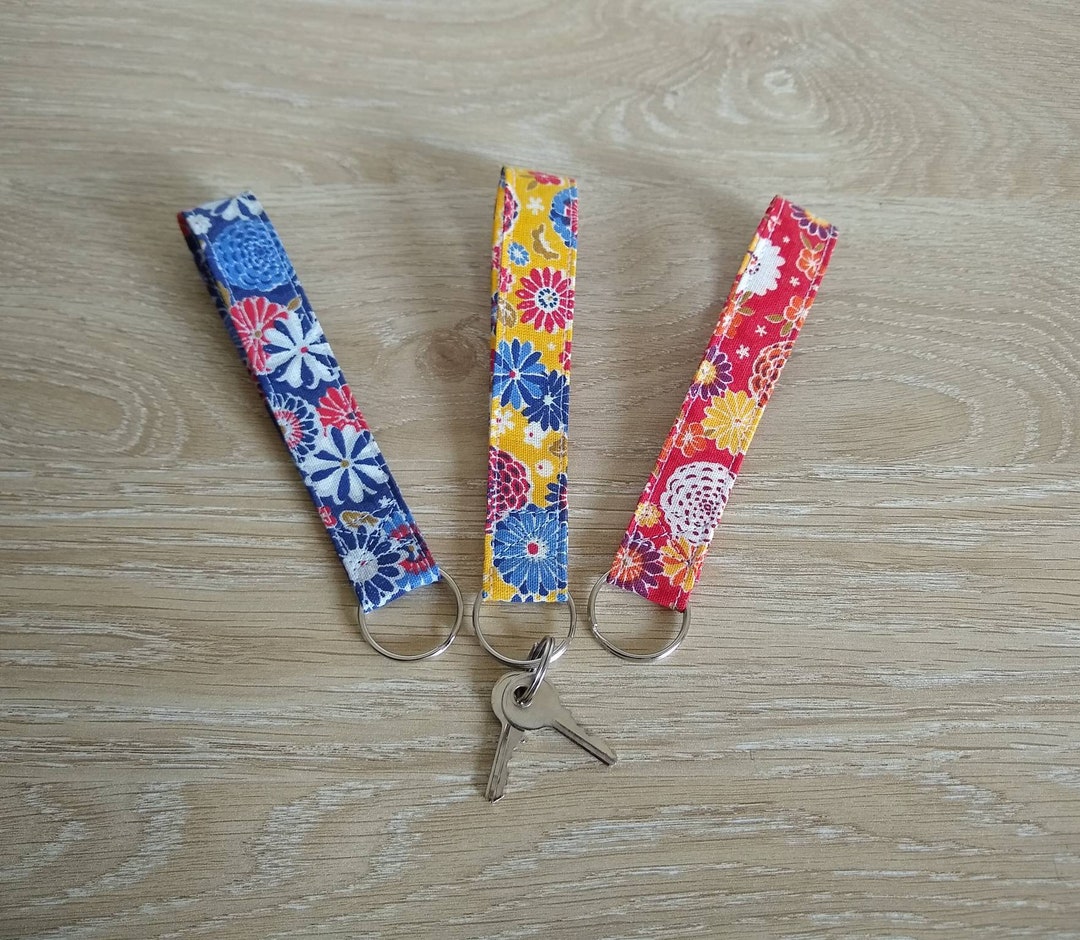 Flowery Key Ring, Key Cord, Key Ring, Nanny Gift, Child Key Ring ...