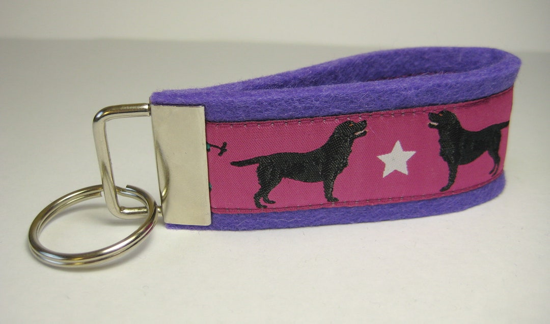 Key Ring Made of Felt LABRADOR RETRIEVER With DUMMY - Etsy Norway
