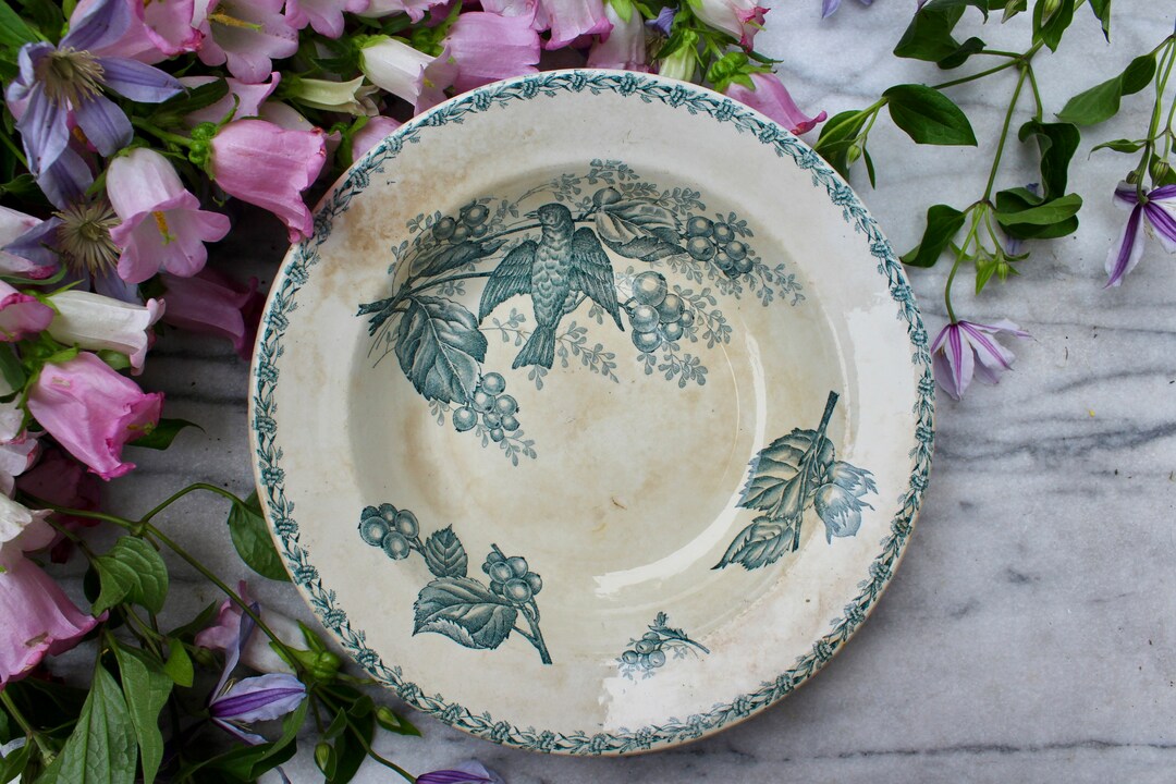 Vintage Service Plate, Terre De Fer, Imperial and Royal Manufacture of ...