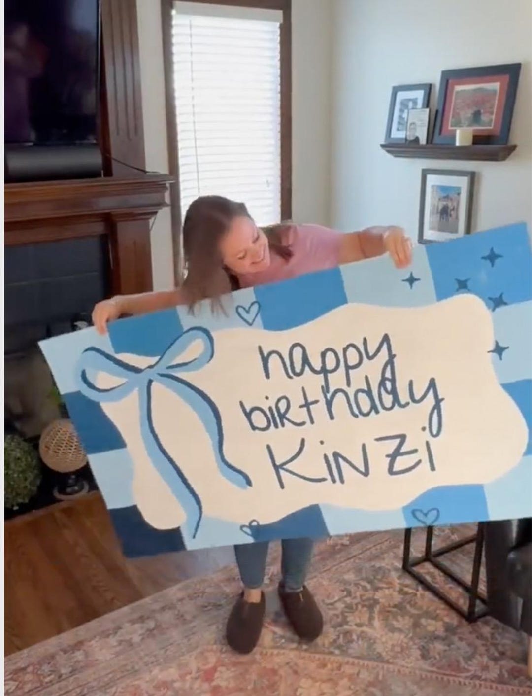 Custom Paper Banner - Party Banner - Painted Paper Banner - Birthday ...