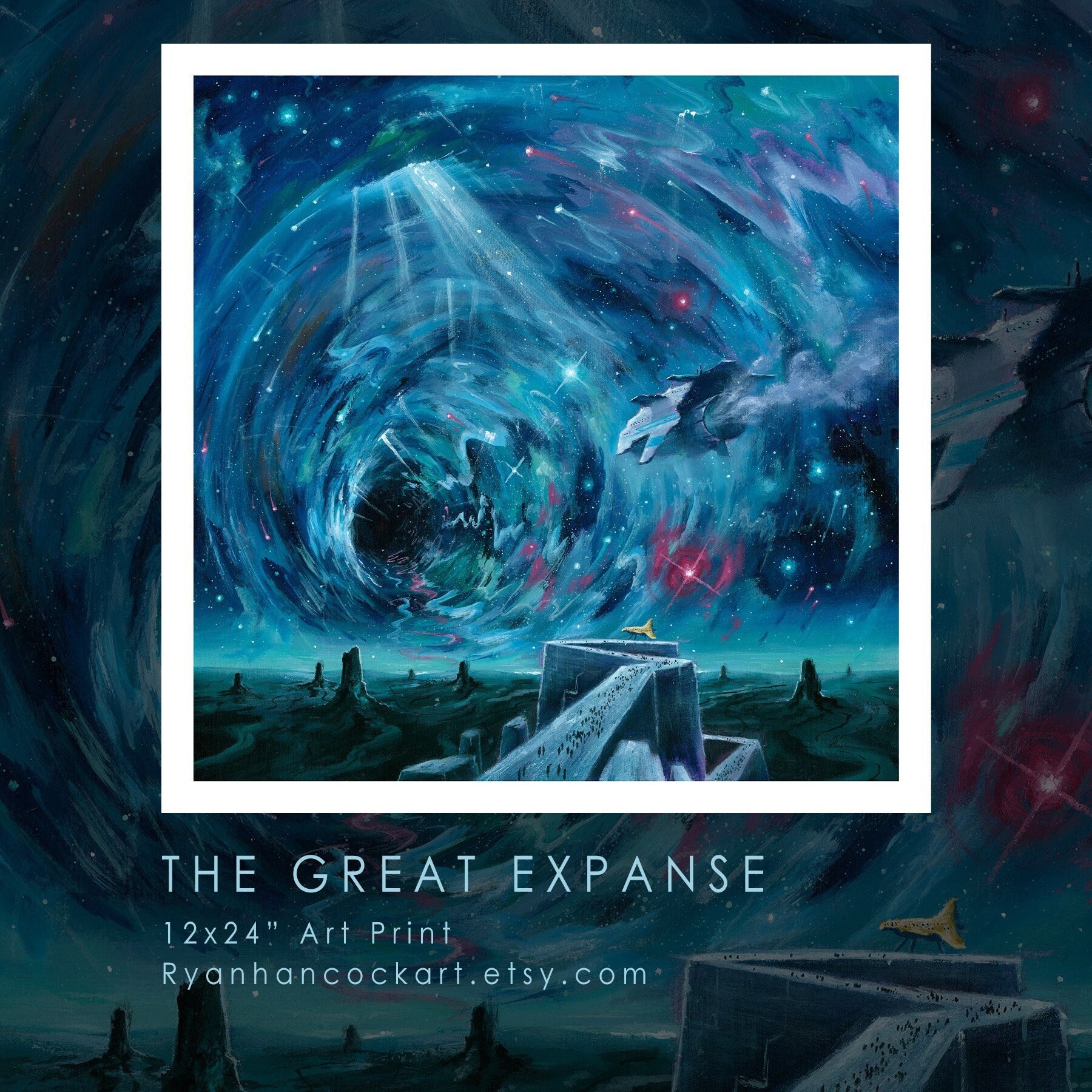 The Great Expanse, Art Print - Etsy