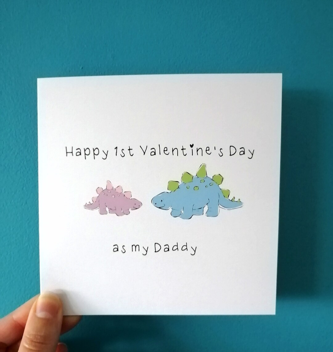 First Valentines Day as My Daddy Card 1st Valentine's Day as My Dad ...