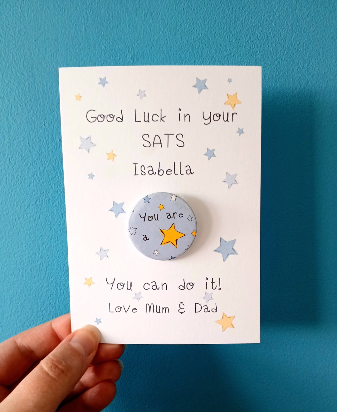 Good Luck for SATS Card, Good Luck for Exams Card, GCSE Good Luck ...