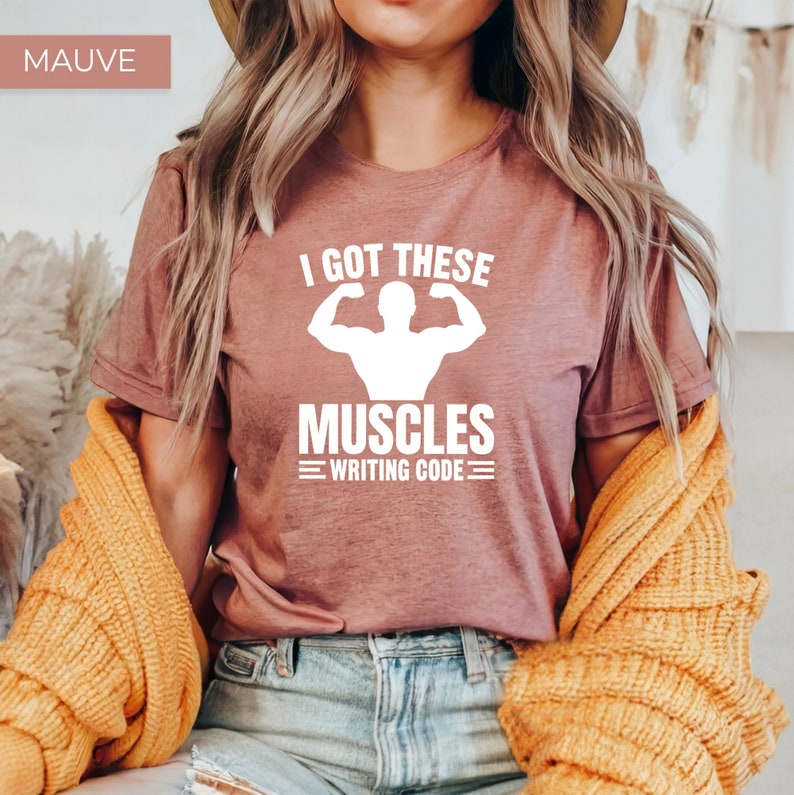 Coding Shirt, Muscle Flex CSS Coding and Fitness Shirt, Computer Coder, Programming Developer ...