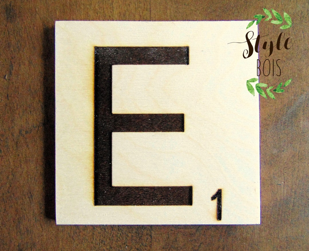 Letter Srabble, Letter Wood, Giant Letter, Scrabble, Scrabble Wood ...