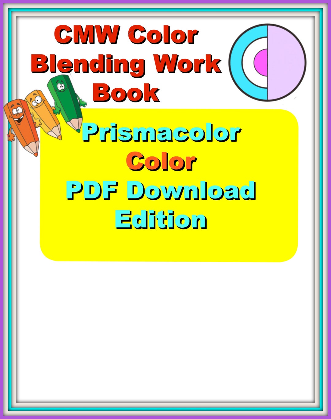 Beginner Prismacolor Blending Workbook PDF Edition - Etsy