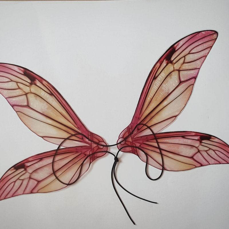 Pink Flower Fairy Wings - Etsy