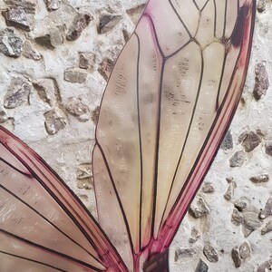 Pink Colored Fairy Wings, Girl Gift, Flower Fairy. - Etsy