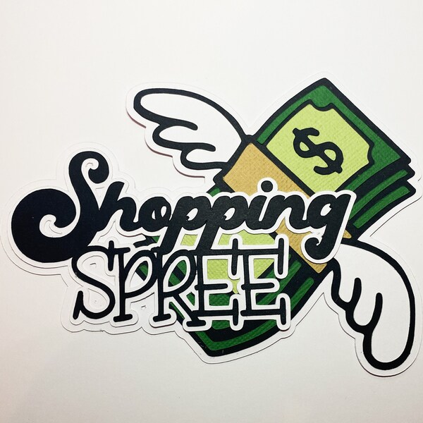 Shopping Spree Card - Etsy