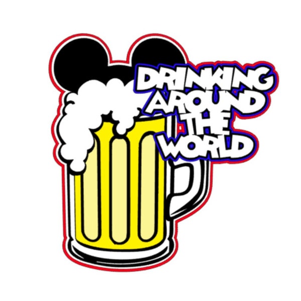 Mickey Beer Svg - Etsy