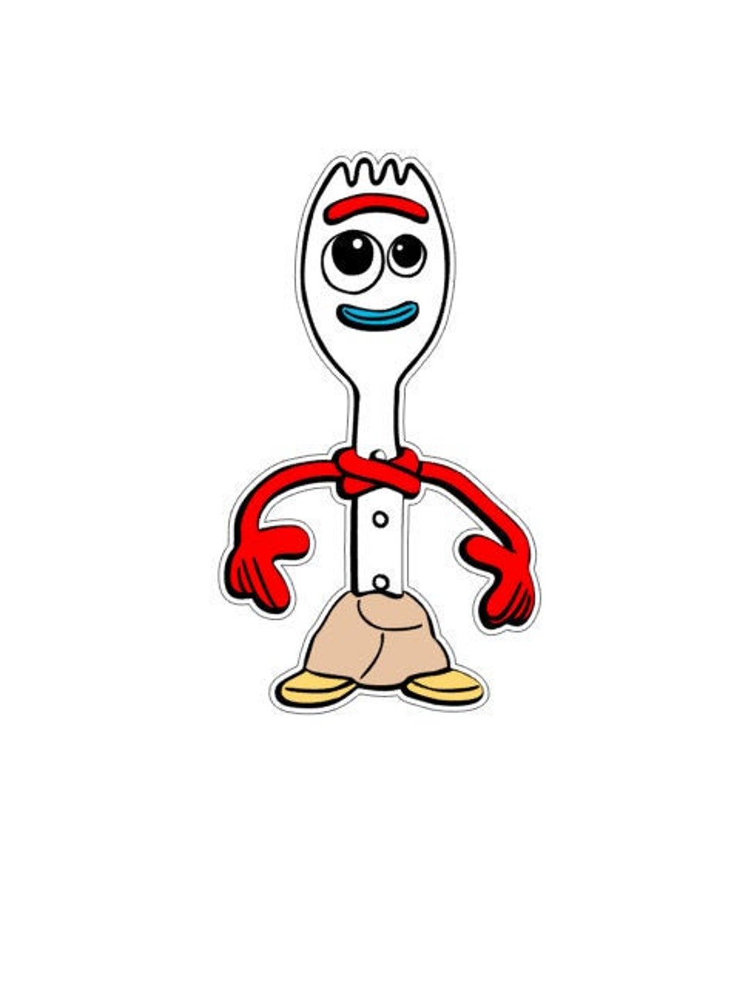SVG Digital Download Toy Forky Digital Cutting File .svg for Cricut ...