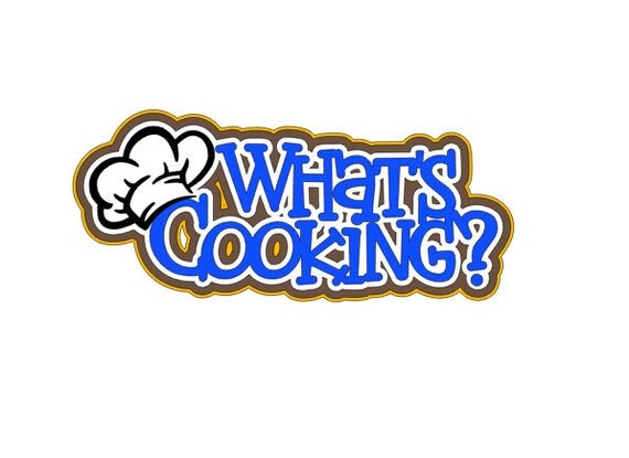 What's Cooking SVG Digital Download Digital Cutting File - Etsy
