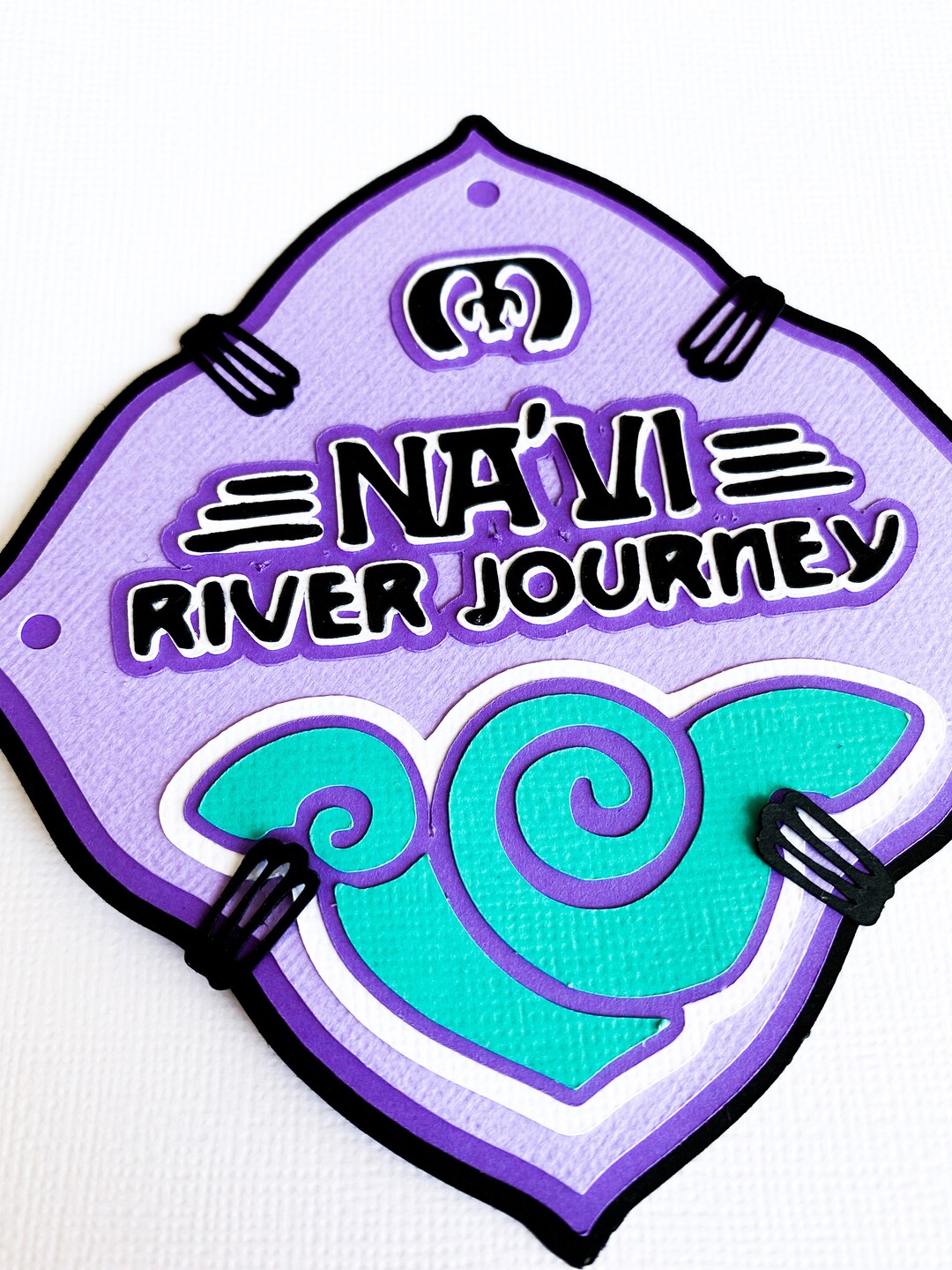 Na'vi River Journey Die Cut Scrapbook Embellishment - Etsy UK