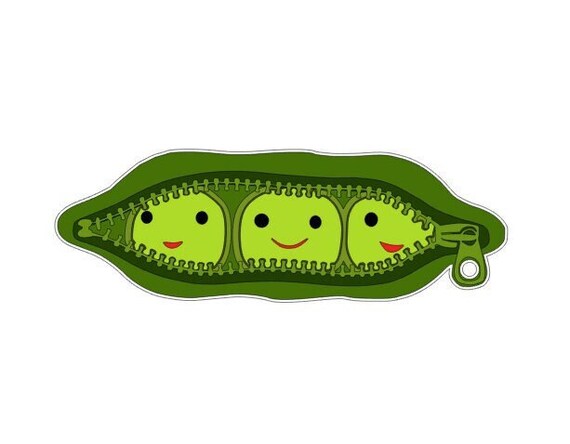 SVG Digital Download Peas in Pod Cut File Digital Cutting File - Etsy