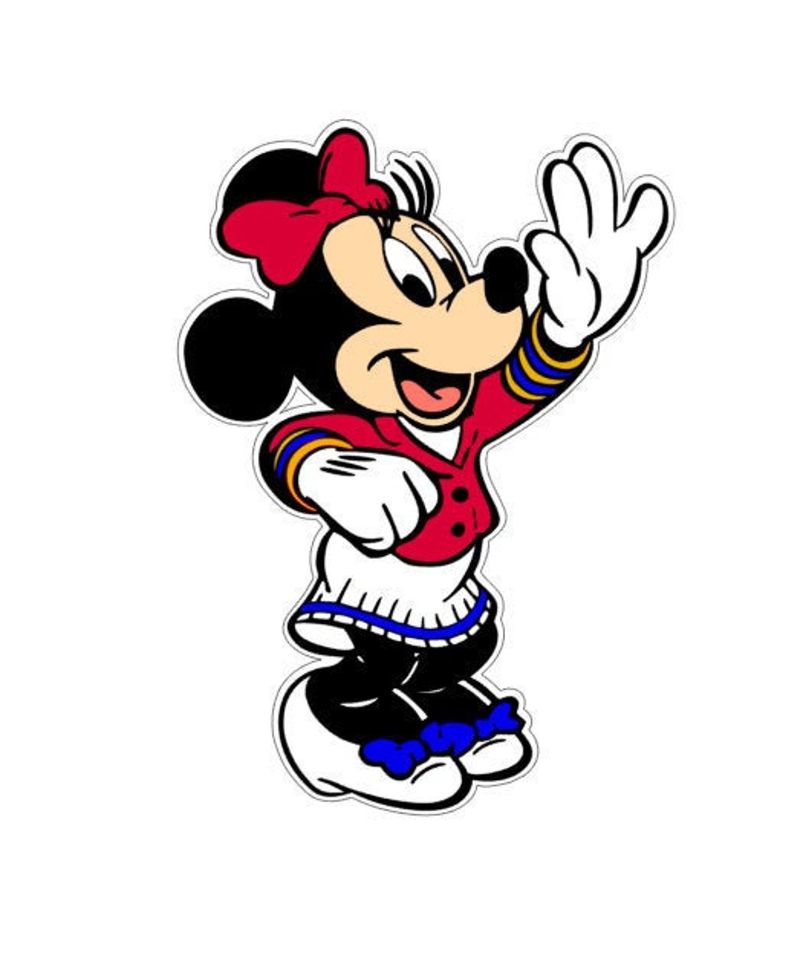 Sailor Minnie Mouse Disney Cruise Digital Cut File Svg And Pdf Etsy