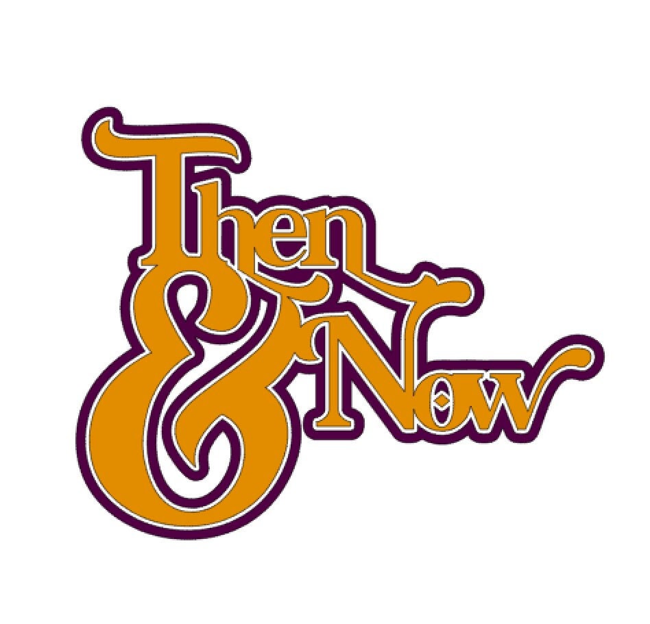 Then and Now Scrapbook Title Digital Cutting File .svg for - Etsy